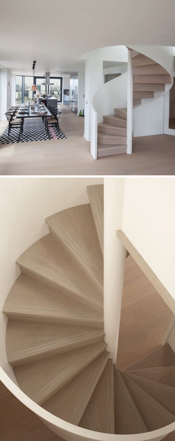 Interior inspo: White ribbon staircases, 10 of the best! | Style Curator