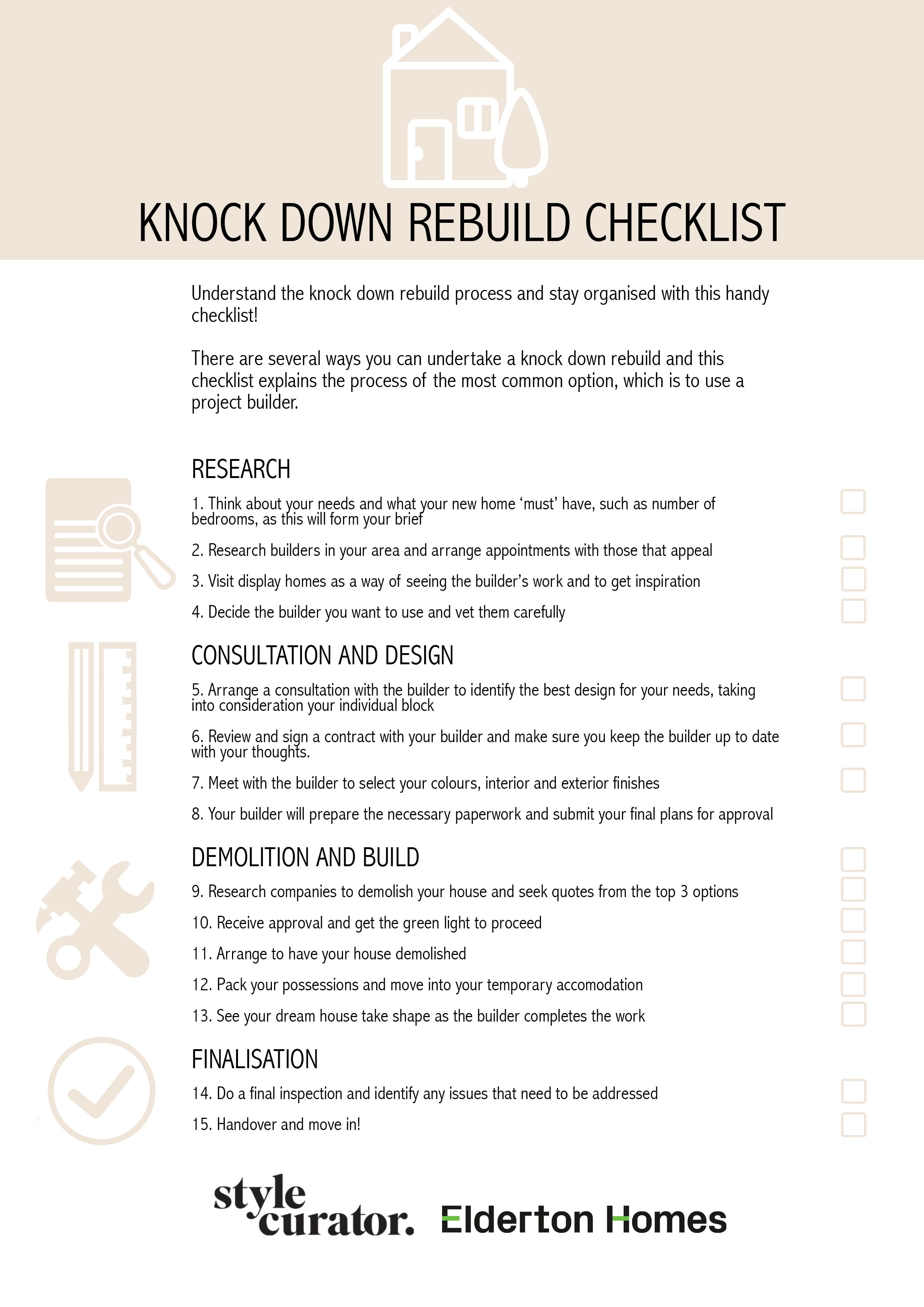 10 things you need to know before undertaking a knock down rebuild