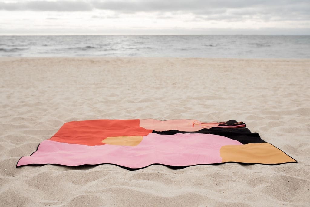 Sand-free beach mats from Ninon Designs | Style Curator