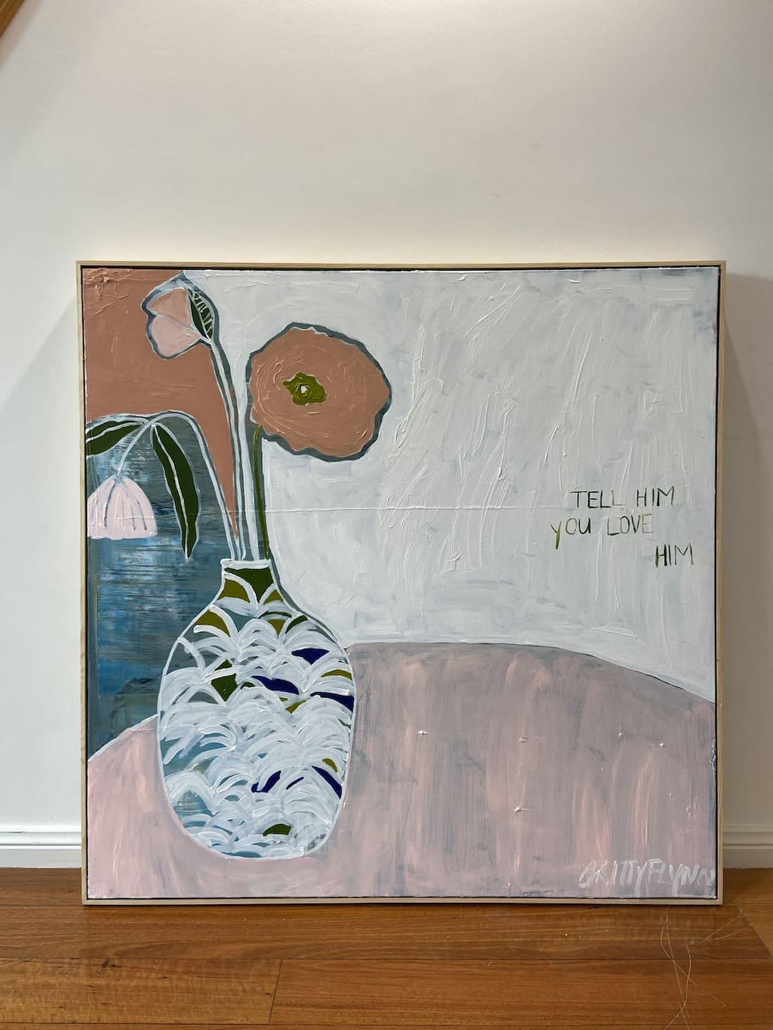 Cotton candy colours and whimsical strokes from artist Britty Flynn