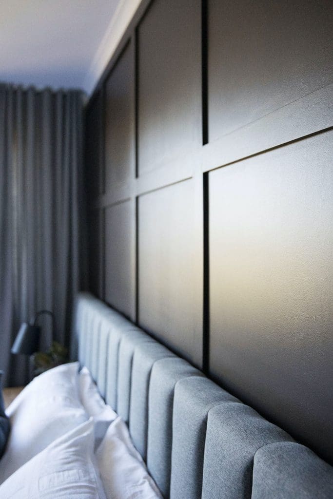 How to create a square panel feature wall | Style Curator