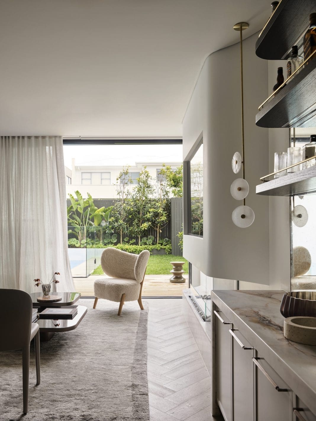 First Blush: A luxe residential project with blush powder room