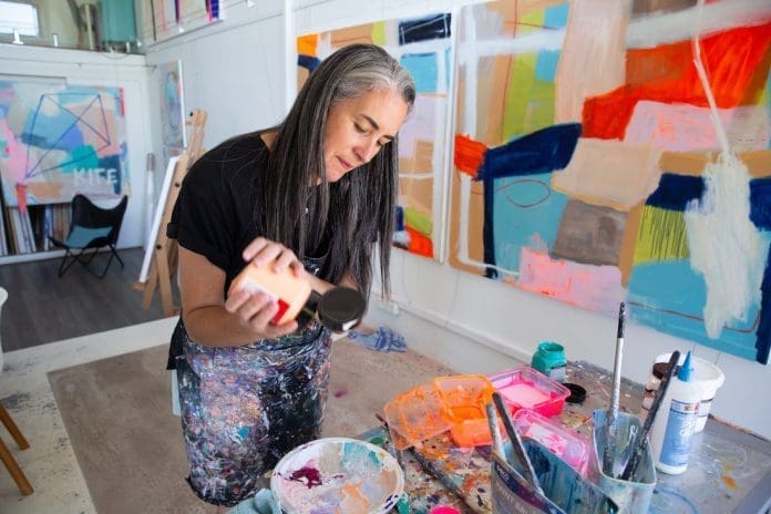 Bright abstract artworks from Marisabel Gonzalez | Style Curator